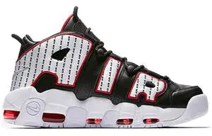 Nike More Uptempo "pinstripe" High Top Sneakers
