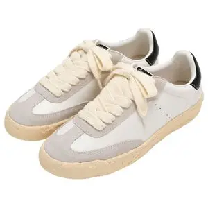 Mihara Yasuhiro Francis Past Sole Mixed Material Low Top Sneakers