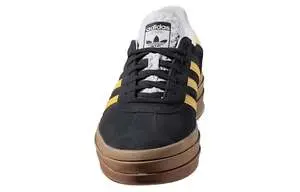 Adidas Gazelle Bold Platform Sneakers - Core Black/bold Gold/cloud White