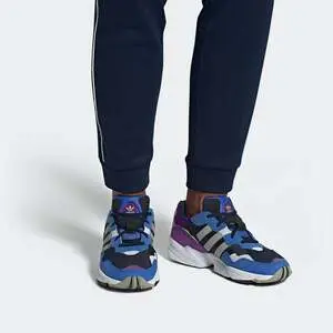 Adidas Yung-96 "blue Purple" Sneakers - Navy/sesame