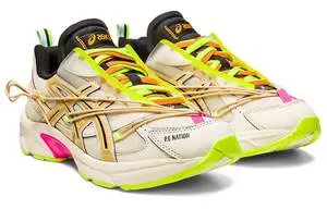 Asics X P.e Nation Gel-1130 "cream Paper Bag - Brown/yellow