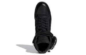 Adidas Prada X Originals Forum High Top Sneakers - Black