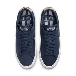 Nike Blazer Low Gt Sb "midnight Navy Denim" Sneakers - Dark Blue