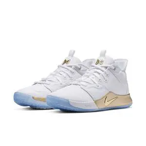 Nike Pg 3 Apollo Missions Sneakers - White/gold