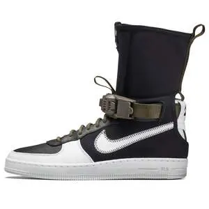 Nike Nikelab X Acrnm Air Force 1 Downtown Hi Sp - Black/white-med Olive