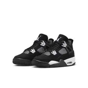 JORDAN 4 Retro "white Thunder - Black/white/black