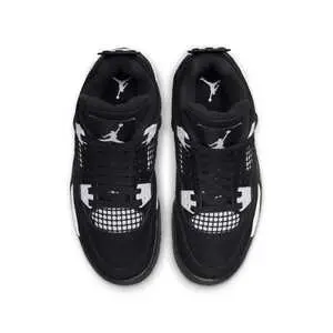 JORDAN 4 Retro "white Thunder - Black/white/black
