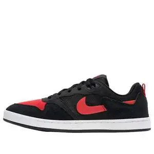 Nike Alleyoop Sb "bred" Sneakers - Red