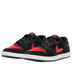 Nike Alleyoop Sb "bred" Sneakers - Red