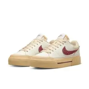 Nike Court Legacy Lift Low Top Sneakers - Sail/sesame/coconut Milk