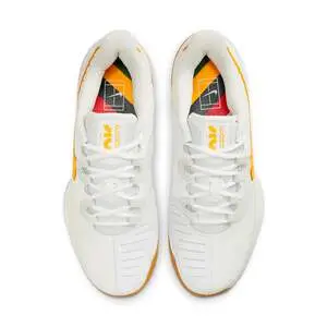 Nike Nikecourt Air Zoom Gp Turbo Tennis Shoes - White/orange