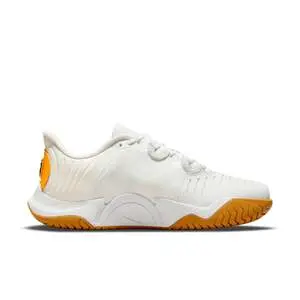 Nike Nikecourt Air Zoom Gp Turbo Tennis Shoes - White/orange