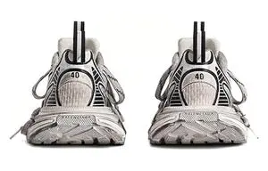 Balenciaga 3xl Sneakers In White And Black Mesh And Polyurethane - White/black