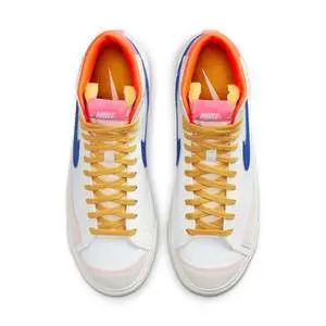 Nike Blazer Mid '77 High Top Sneakers - White/pink/blue