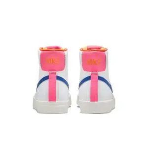 Nike Blazer Mid '77 High Top Sneakers - White/pink/blue