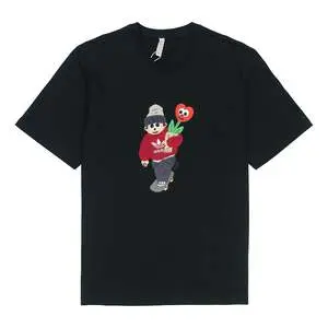 Adidas Originals X Charr Morita Short Sleeve Black T-shirt - Default Colorway
