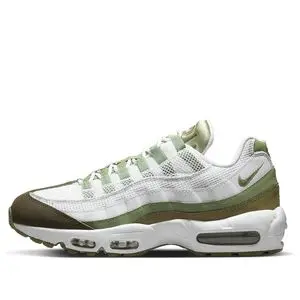 Nike Max 95 Sneakers - White/medium Olive/oil Green