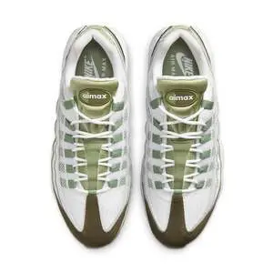 Nike Max 95 Sneakers - White/medium Olive/oil Green