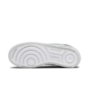 Nike Force 1 Shadow Sneakers - White/silver