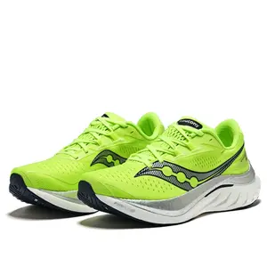Saucony Endorphin Speed 4 Athletic Sneakers - Citron/navy