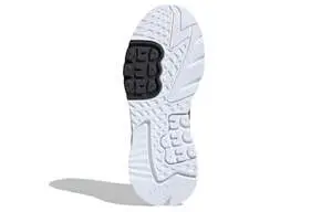 Adidas Nite Jogger "white Gold Metallic - White/black