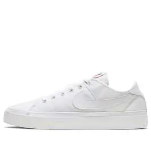 Nike Court Legacy Canvas Low Top Sneakers - White