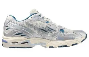 Mizuno Wave Rider - White/silver/blue