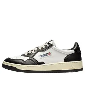 AUTRY Autry Medalist Low Leather Sneakers White/black