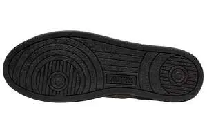 AUTRY Medalist Low Leather Sneakers - White/black