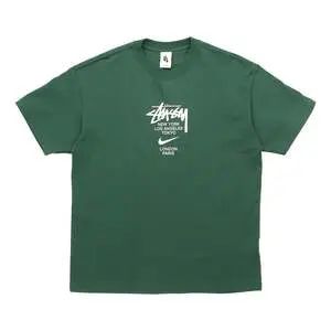 Nike X Stussy Alphabet T-shirt Asia Sizing - Green