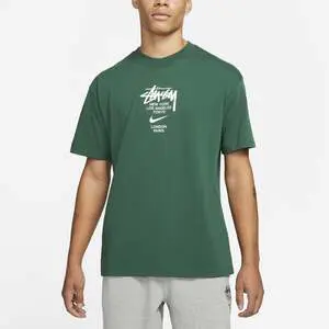 Nike X Stussy Alphabet T-shirt Asia Sizing - Green