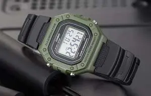 Casio G-shock Digital Watch - Black/green
