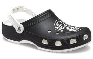 CROCS Brooklyn Nets Classic Clogs - Black/white