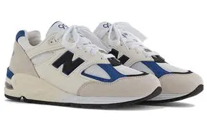 NEW BALANCE Teddy Santis X 990v2 Made In Usa Sneakers - White/blue