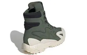 Adidas Y-3 Notoma 'shadow Green' Combat Boots - Green/grey