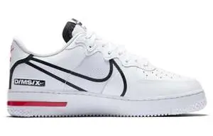 Nike Force 1 React D/ms/x Sneakers - White/black