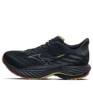 Mizuno Mizuno Wave Rider 28 'Black Sunny Lime' Athletic Footwear Black/silver/sunny Lime