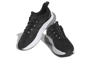 Adidas Alphabounce+ Athletic Sneakers - Black/white/gray
