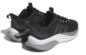 Adidas Alphabounce+ Athletic Sneakers - Black/white/gray