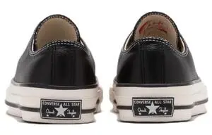 CONVERSE Chuck Taylor Leather Ox Sneakers - Black