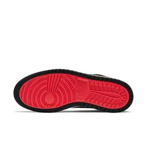 JORDAN 1 High Zoom Comfort High Top Sneakers - Black/chile Red/white