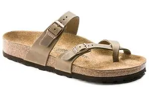 BIRKENSTOCK Mayari Cowhide Sandals - Brown