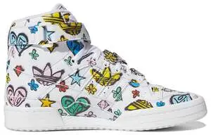 Adidas Jeremy Scott X Forum 84 High "monogram Graffiti