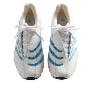 Adidas X Kith Predator Megaride Sneakers - White/blue