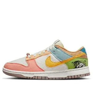 Nike Dunk Low Se "sun Club" Sneakers - Pink/yellow