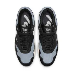 Nike Patta X Air Max 1 "black" Sneakers - Black/grey