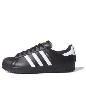 Adidas Superstar Spikeless Sneakers - Core Black/cloud White/gold Metallic