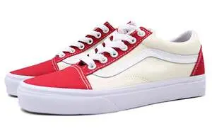 VANS Old Skool Classic Sport Chili Pepper Sneakers - White/red