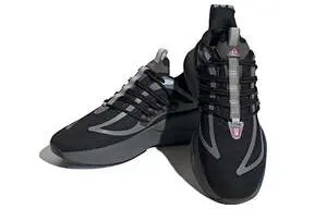 Adidas Alphaboost V1 Athletic Sneakers - Black/white/gray
