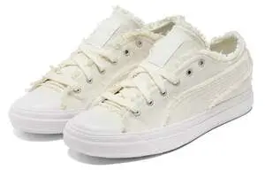 PUMA Capri Raw Cut Sneakers - White